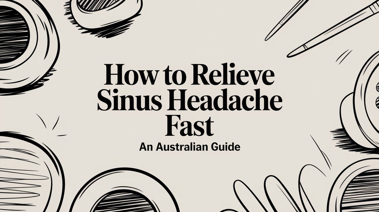 How to Relieve Sinus Headache Fast An Australian Guide – Headache Cap